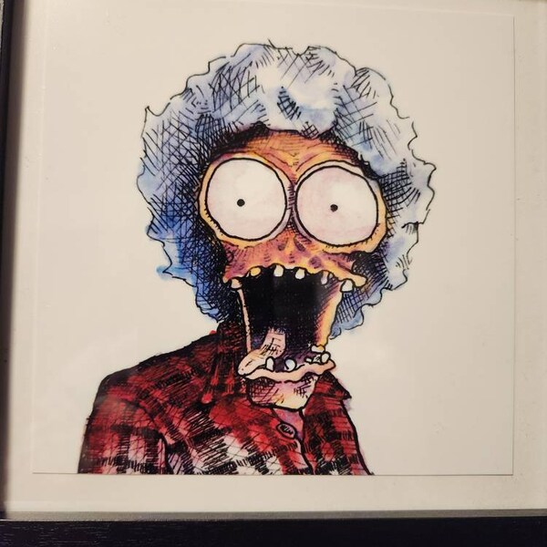 Guinea Pig Prince of Pets Pen and Ink Drwaing Art Print Crowned Pig - Etsy