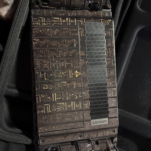 Abstract Black Asus Rog Ally Skin, Protective Rog Ally Console Case ...