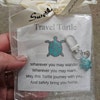 Personalised Turtle Keychain,turtle Keyring,personalised Gift,travel ...