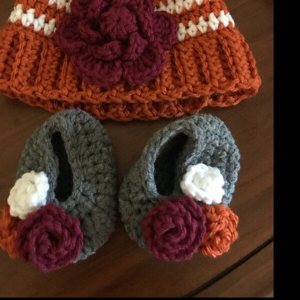 Hokie Monster Baby Booties - Etsy