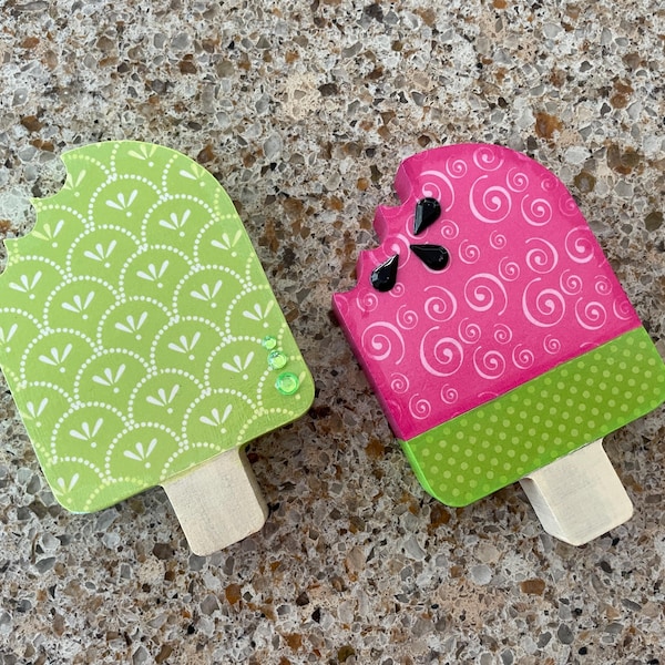 Summer Tiered Tray Decor, Popsicle Decor, Summer Decor, Summer Treats ...
