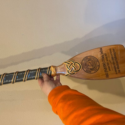 MILITARY PADDLE With Engraved Logo and Personalized Message - Etsy
