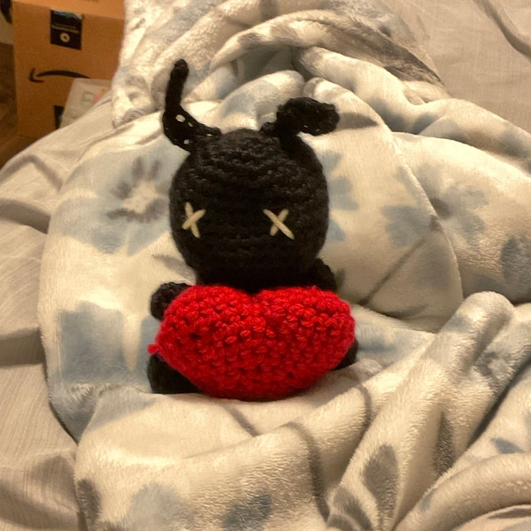 Shadow Heartless Amigurumi Pattern | Pattern Only | English | Instant ...
