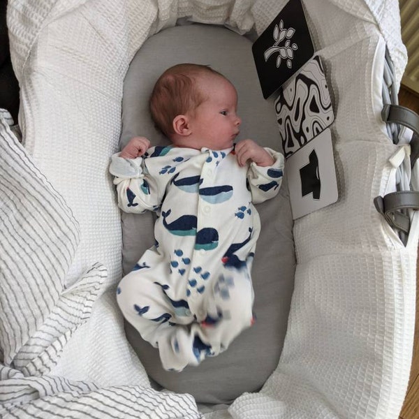 24 Design Baby Sensory Development Flash Cards Object Set High Contrast ...