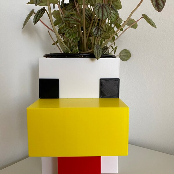 Minecraft Chicken Planter / Pencil Pen Holder, Minecraft Mojang Bird ...