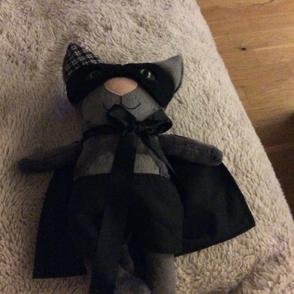 Dress up Cloth Cat Doll Including Felt Animal Friends, Clothing ...