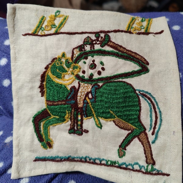 The Archer - Medieval Embroidery Kit - Etsy