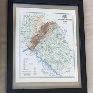 SCHOENITE PICROMERITE MINERAL Vintage Lithograph From 1967 - Etsy