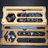 Dungeons Box™ D&D Dice Box USA Made Hero Dice Vault Handmade RPG Bamboo ...