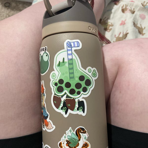 Boba Ghost Waterproof Stickers! - Etsy