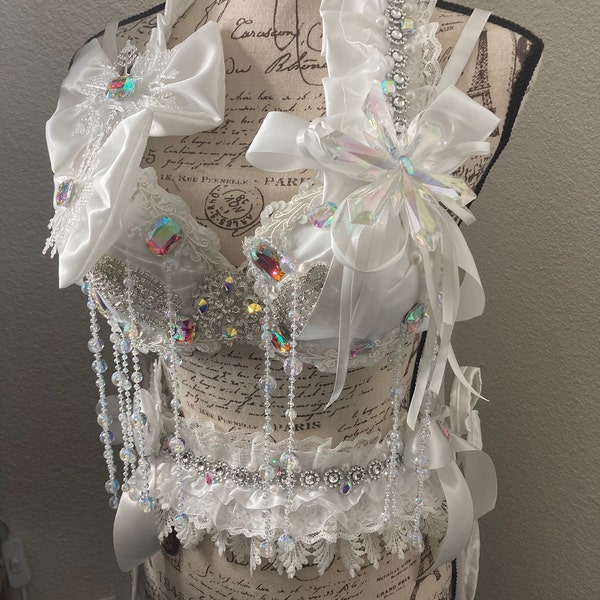 Sexy Snow Angel Costume, Winter Wonderland, Sexy Ice Queen, White ...