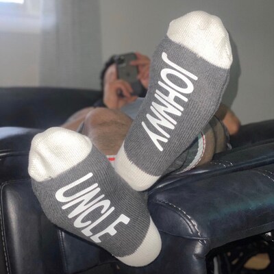 Custom Uncle Socks-gift for Uncle-uncle Gift-best Uncle Ever-brother ...