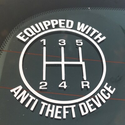 5 Speed Gear Equipped With Anti Theft Device Stick Shift Manual Car Car ...