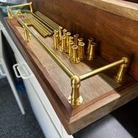Brass Shelf Rail tipping Rail/gallery Rail Expand and Read item Details ...