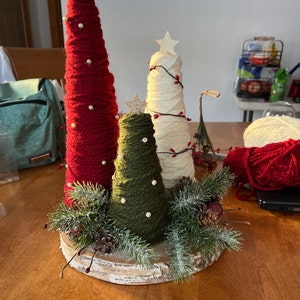 3 Cardboard Craft Cones, Empty Yarn Cones 7 Tall - Etsy