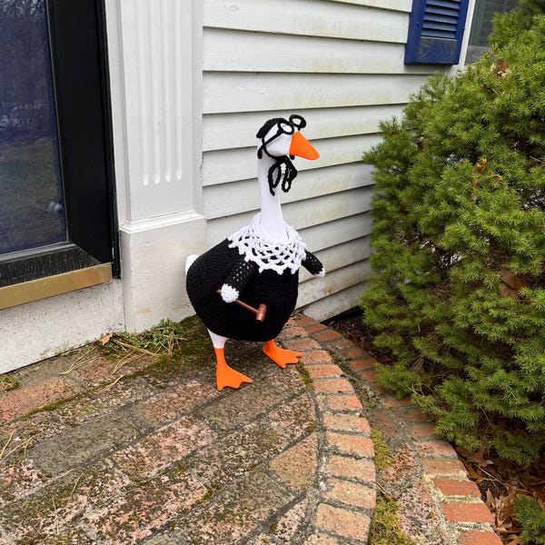 Original 2 Foot Untitled Porch Goose - Etsy