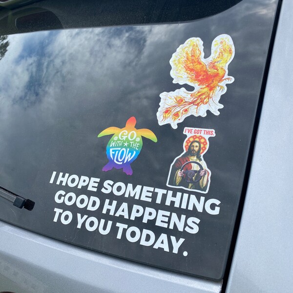 Jesus Stickers, Christian Stickers, Jesus Take the Wheel, Faith ...