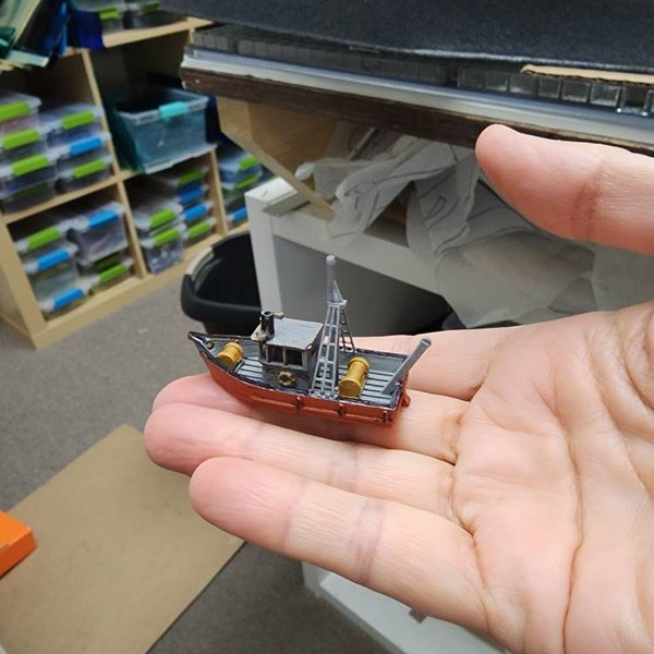 29' Harbor Tug N Scale (1:160) Custom Designed 3D Resin Printed ...