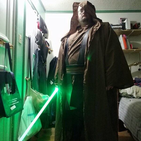 Jedi Robe 7 Piece Set - Handmade in All Sizes & Colours - Star Wars ...