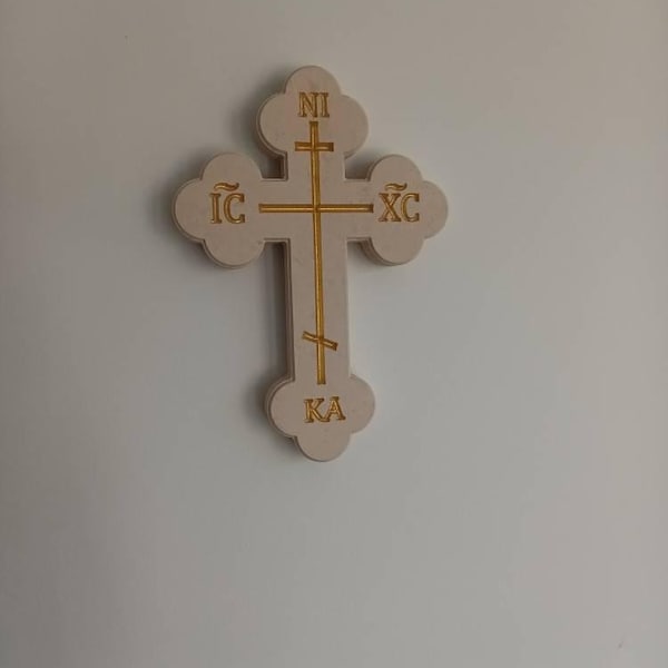 Orthodox Standing Cross, - Made of the Limestone, Religious Gift - Etsy