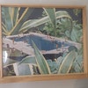 Swimming Pool Print, Summer Art, Botanical Print, Large Wall Art, Extra ...