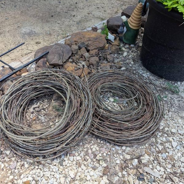 One Roll Brown Floral Grapevine Craft Florist Crafter's Wire 164 Feet ...