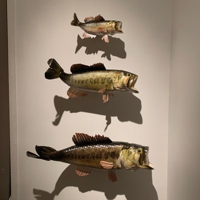 8 or 14or 18 Artificial Bass Fish Figure - Etsy