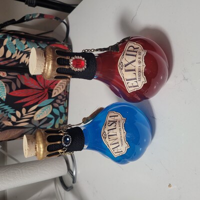 Final Fantasy Inspired ECHO DROPS Potion Bottle With Magical Swirling ...