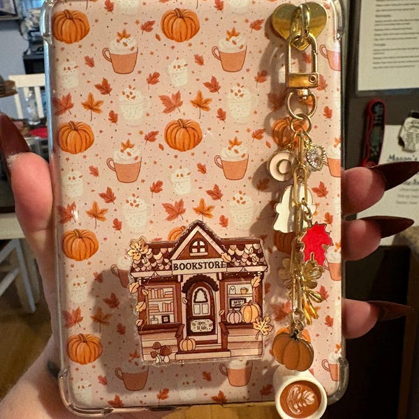 Orange Fall Kindle Inserts | Little Turkey Shoppe | Cozy Fall Pumpkins ...