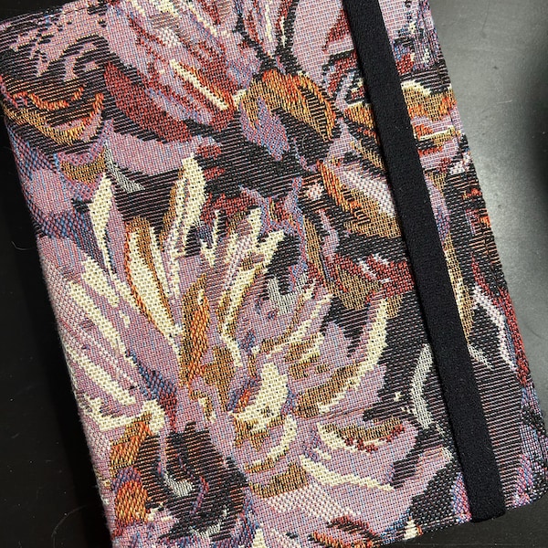 Embroidered Blue Daisy Gray Fabric Kindle Case,kindle 6 2024, Kindle ...