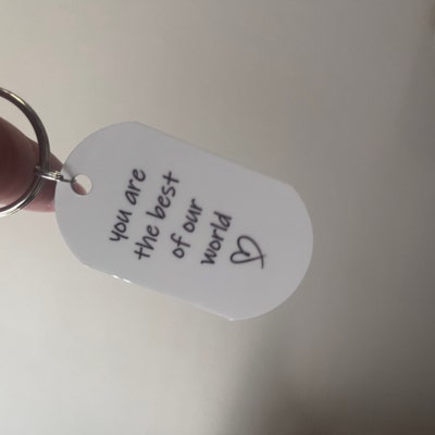 Personalized Dad Keychain, First Father's Day Gift, Gifts for Dad From ...