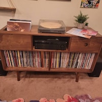Flynn Vinyl Console - Etsy
