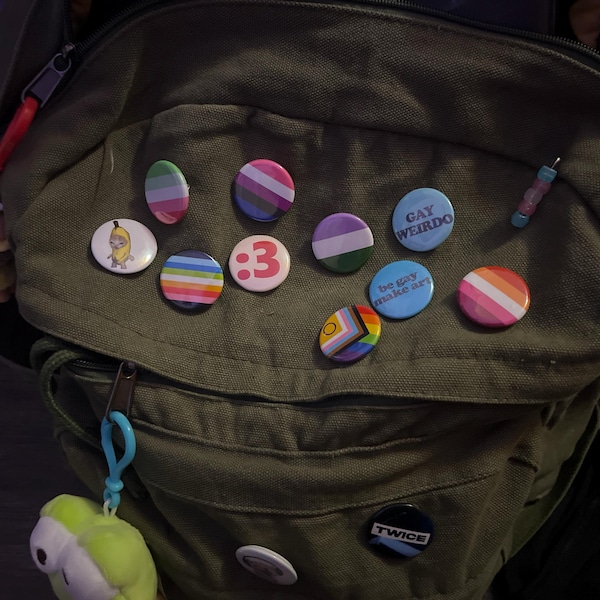 Acespec & Arospec Pride Flags 1.25 Inch Accessories - Pins, Magnets ...