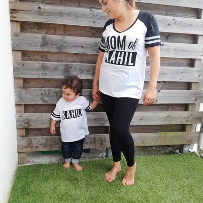 MOMMY & ME Mayhem Shirts for Mom and Kids, Mom Shirts, Baby Shirts, Mom ...