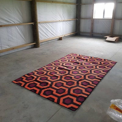 The Shining Overlook Hotel, Carpet Area Rug, the Shining Rug, Halloween ...