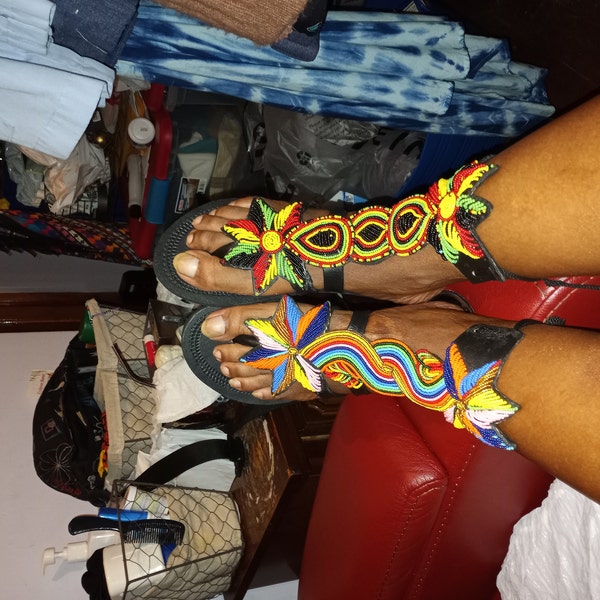 ON SALE! African Gladiator Sandal/rasta Sandals/sandals for Women ...
