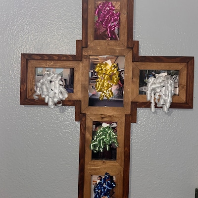 Cross Picture Frame - Etsy