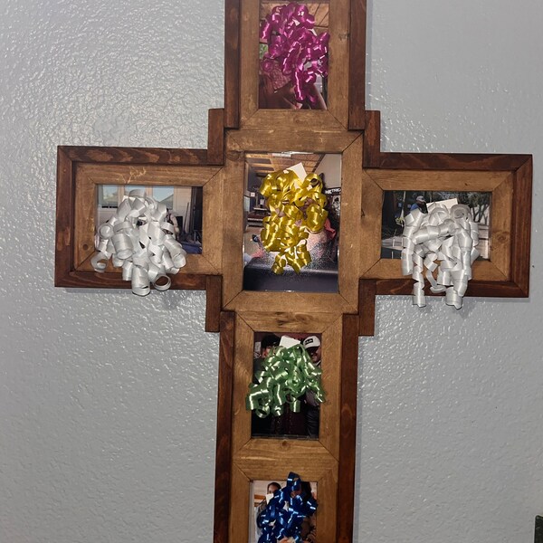 Cross Picture Frame - Etsy