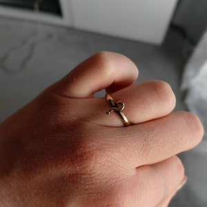 Question Mark Ring, Punctuation Jewelry, Grammar Ring, 24K Gold or Sterling Silver Finish, Gifts ...