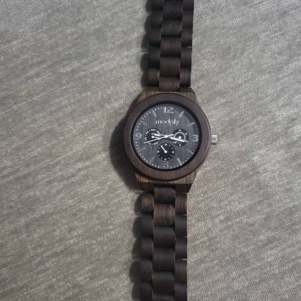 Engraved Replacement Back for Modply Wood Watch, Personalized Modply ...