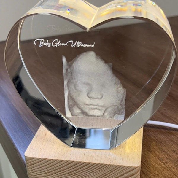 Personalized 3D Crystal Photo | Custom Engraved Picture & Glass Laser ...