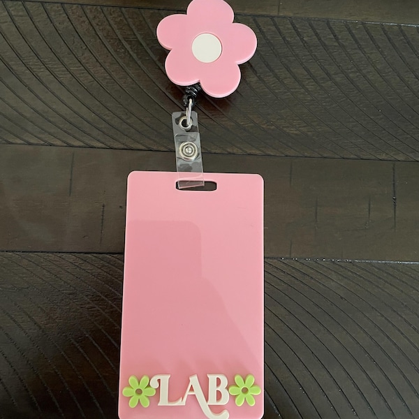 Personalized Badge Backer & Reel for Medical Professional, Teacher ...