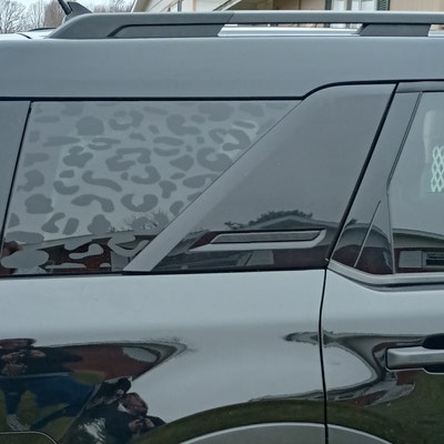Leopard Cheetah Print Spots Rear Side Window Decals for 2021 Ford ...