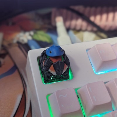 Metroid Gravity Suit/ Purple Keycap RGB, MX Stem - Etsy