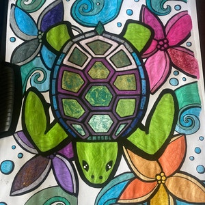 INSTANT DOWNLOAD Coloring Page Video Game Controllers Zentangle ...