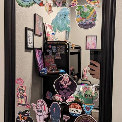 3 X 3 Virtual Pet Alien Aisha Vinyl Sticker - Etsy