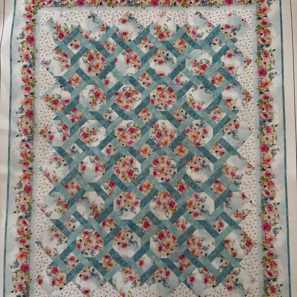 Victoria Garden Twist Quilt Pattern - Vendor: in the Beginning ...