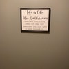 Life is Like the Bathroom - Cursive | Farmhouse Sign | Wood | Bathroom ...