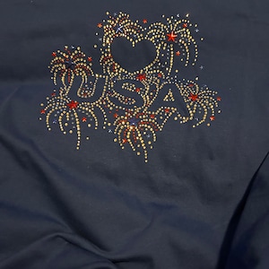 Rhinestone Lighthouse Coastal Beacon Bling Ladies Shirt Vacation ...