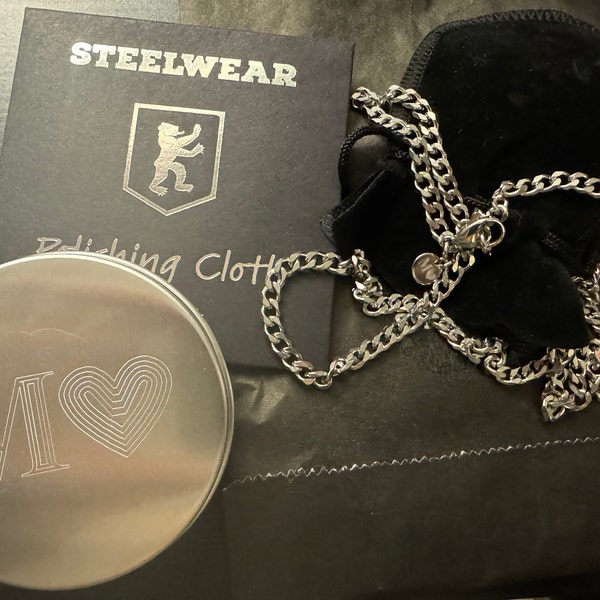 Custom Mens Chain, Personalized Necklace, Custom Engraved Chain for Men ...